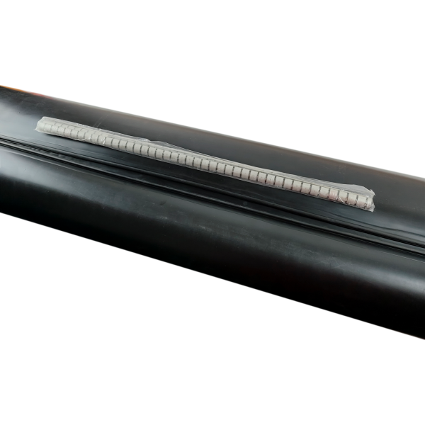 Repair cuff with adhesive