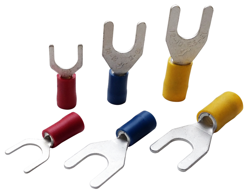 Fork cable lug PVC | PVC- insulated | Cable lugs | Connection ...