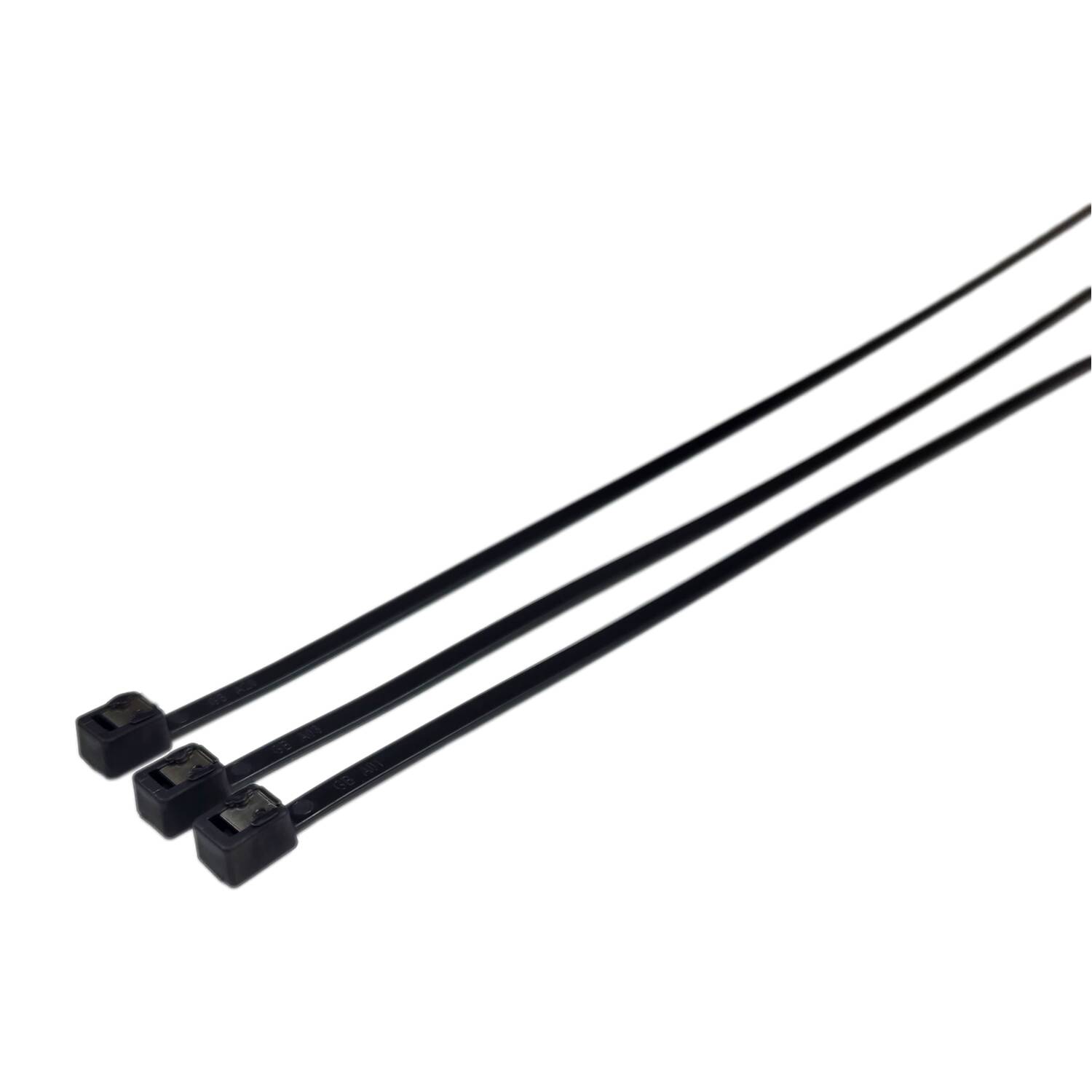 Self-cutting twist cable tie in black| nVent CADDY