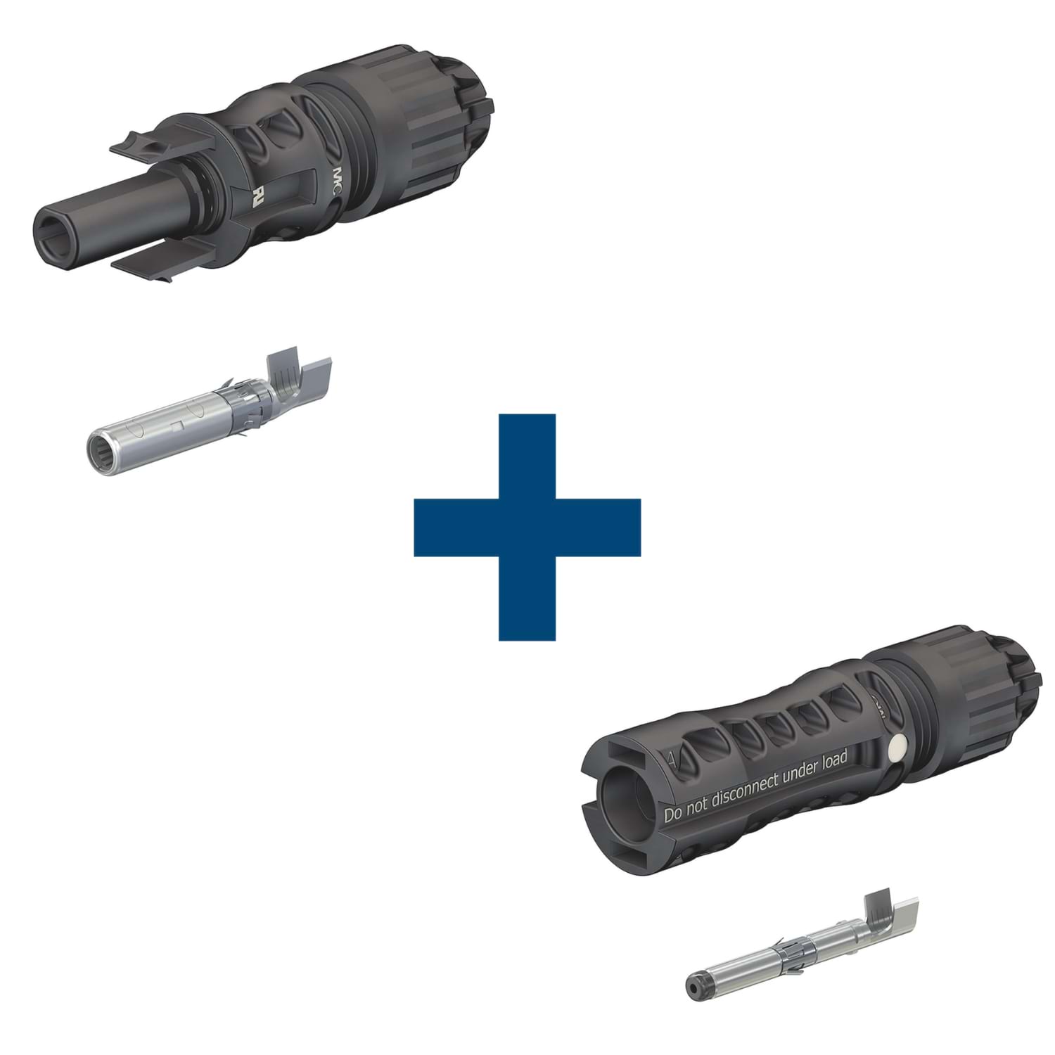 Evo2 MC4 connector set for 10mm² solar cable