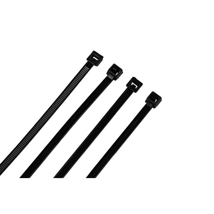 HPER Kabelbinder wiederverwendbar in schwarz