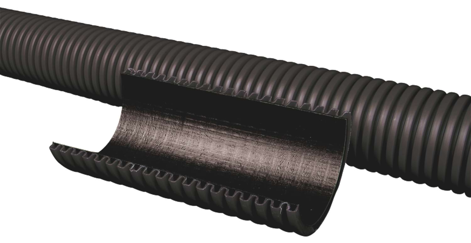 HDPE UV Wellrohr für ober- und unterirdischen Einsatz